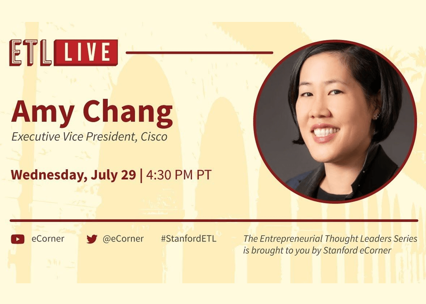 Stanford ETL with Amy Chang | Amy Chang